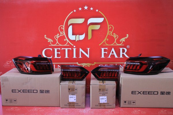 Chery tiggo 8 pro sağ sol i̇ç ve dış stop seti sıfır orijinal 2022-2024 ...