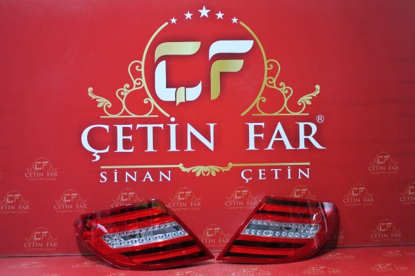 Mercedes W204 C180 Ledli̇ Makyajli Sağ Sol Stop Sıfır İthal ...