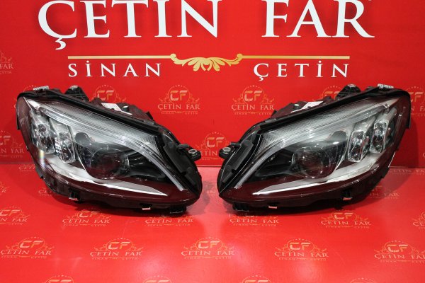 Mercedes W205 C63 Amg Multibeam Led Sağ Sol Far Orijinal Sıfır ...