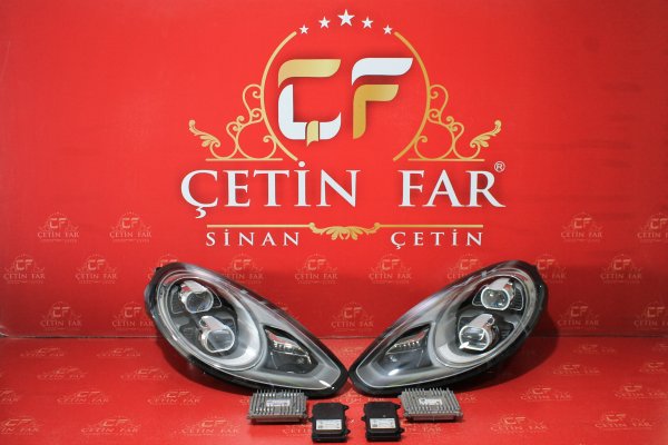 Porsche Panamera 970 Makyajli çi̇ft Mercek Sağ Sol Far Sıfır Orj ...